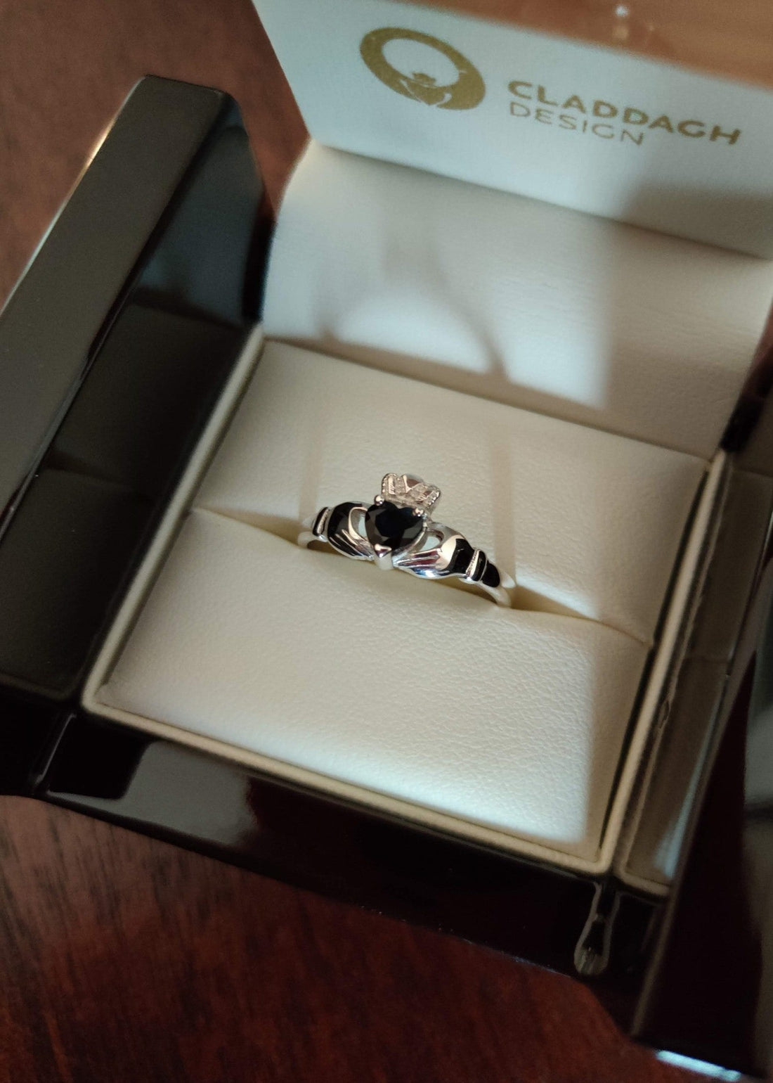 Birthstone Claddagh Ring – Claddagh Design